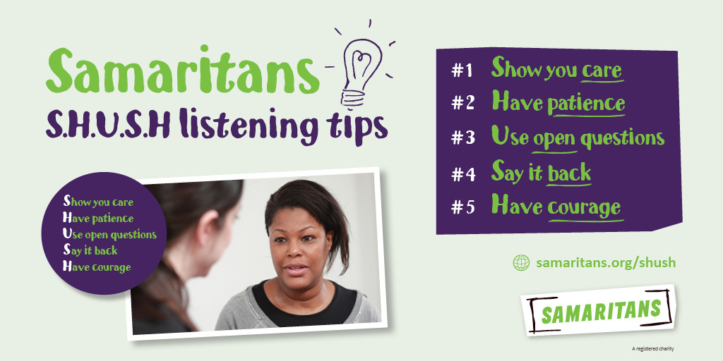 The Big Listen – Samaritans | Ballymena Today The Big Listen – Samaritans | Ballymena Today